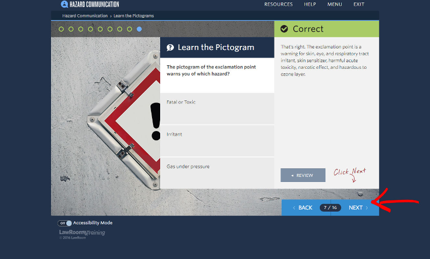 Required Training Slcc
