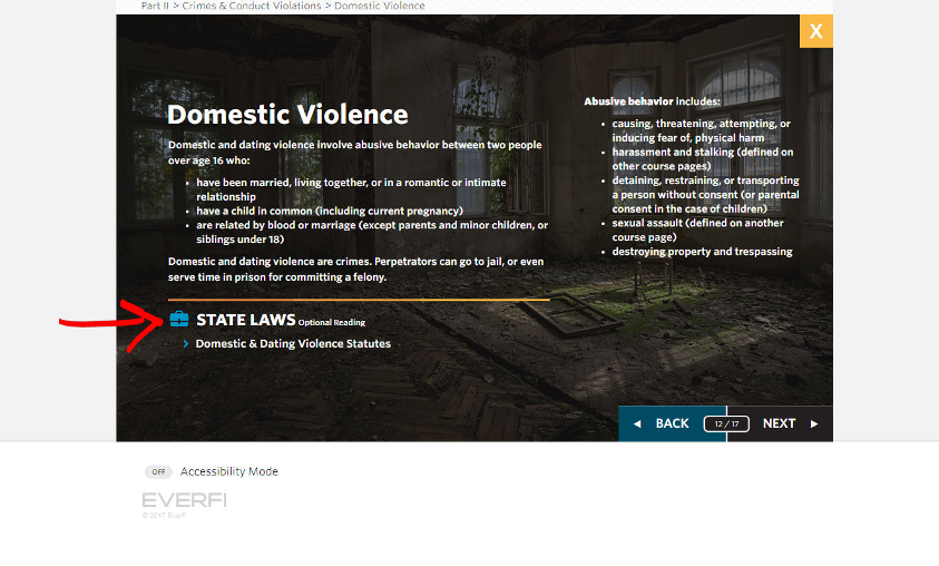 Required Training Slcc