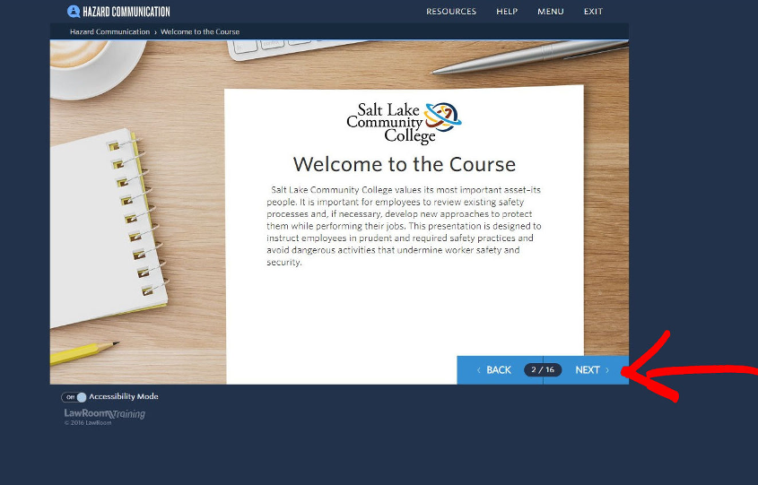 Required Training | SLCC